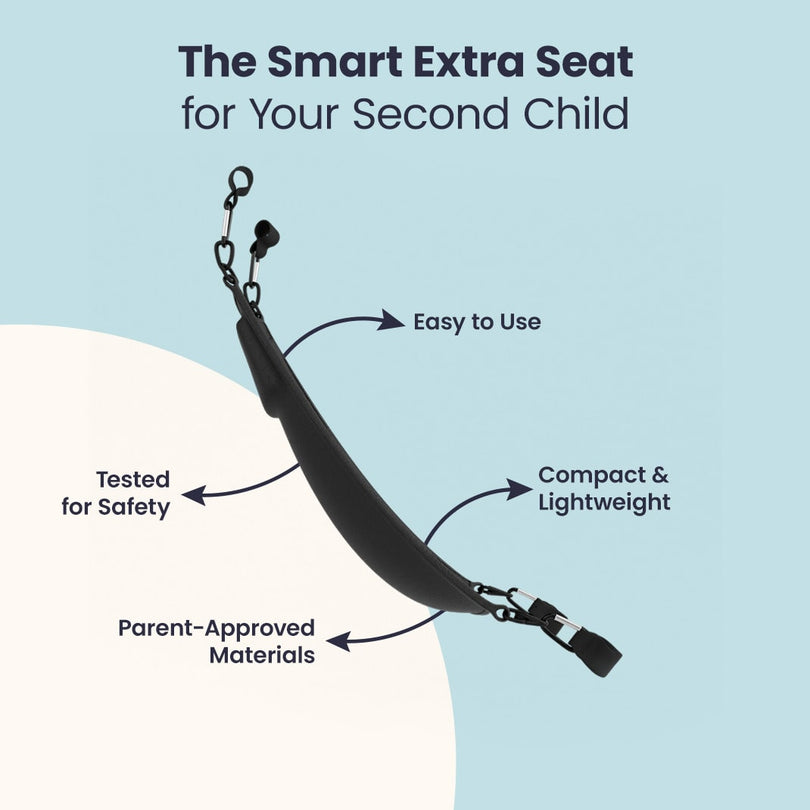 Hoppie – The Smart Extra Seat for Toddlers & Strollers